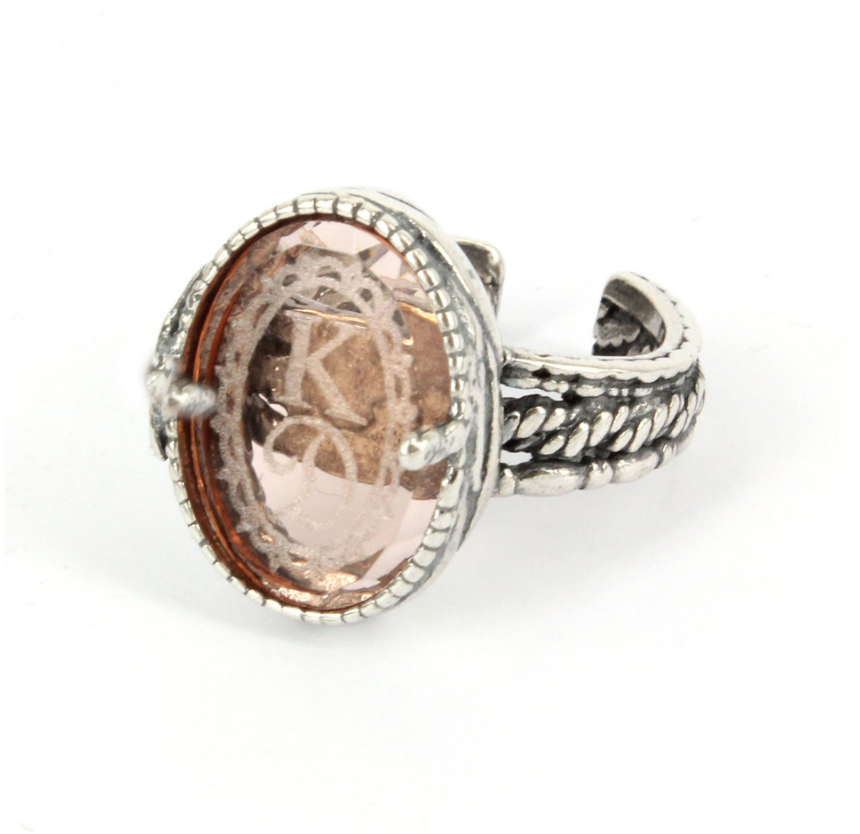 Gem Kingdom - Inital Ring Orange RM01C - Callysta